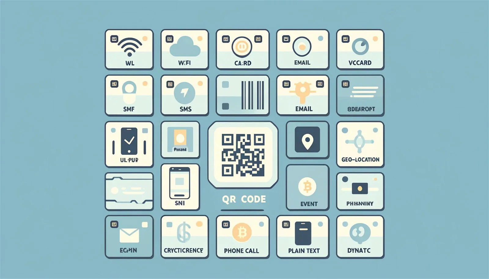 Welche QR Codes kann ich erstellen? | qr1°at