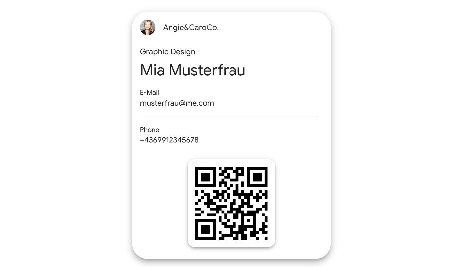 QR Code Business Card | created free & quickly | QR Planet